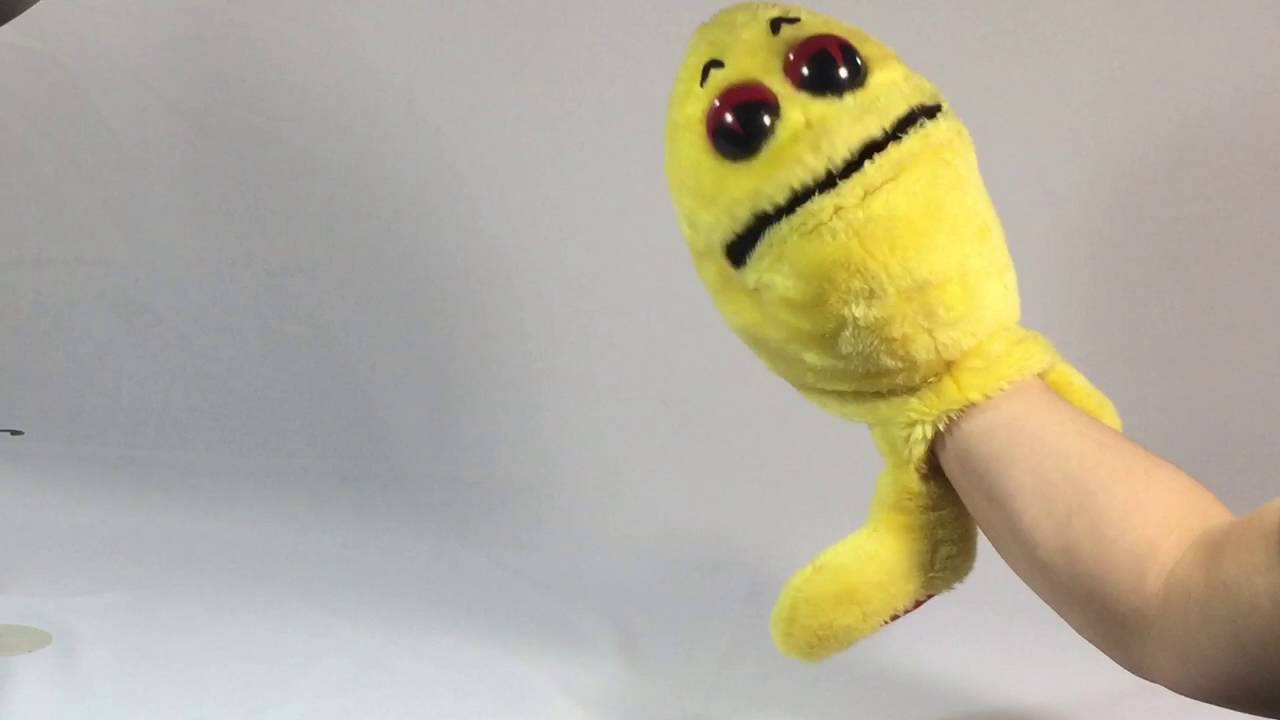 Pac-Man puppet - YouTube