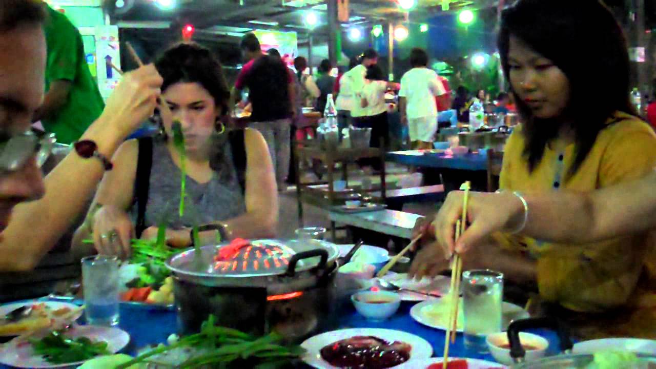 Mu kratha (Thai BBQ) - YouTube