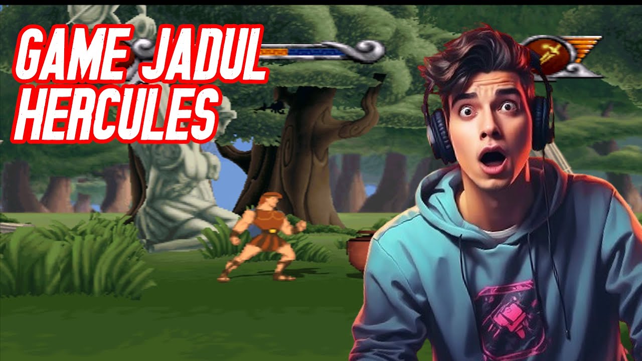 GAME JADUL DISNEY HERCULES 2D | LIVE GAMING INDONESIA - YouTube