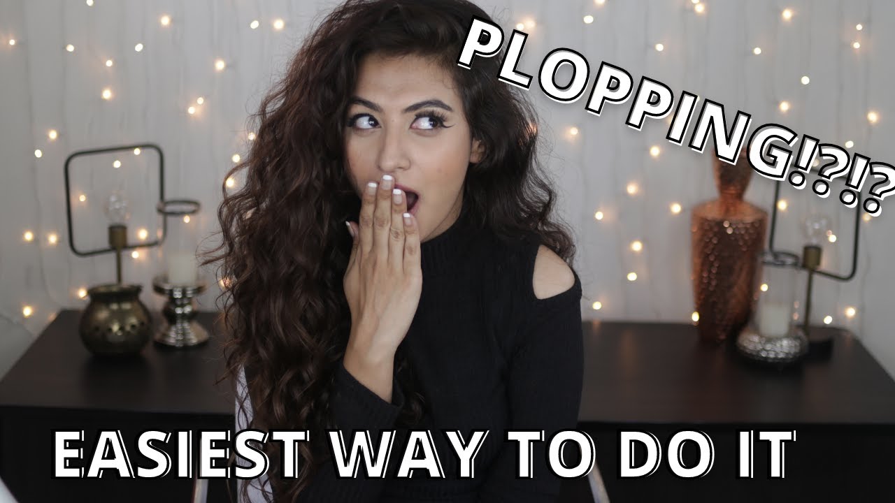 How to Plop Wavy / Curly Hair | Everything You Need To Know About ...