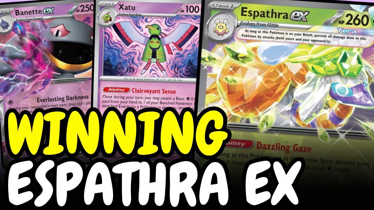 Espathra ex DESTROYS the meta | Pokemon TCG Temporal Forces - YouTube