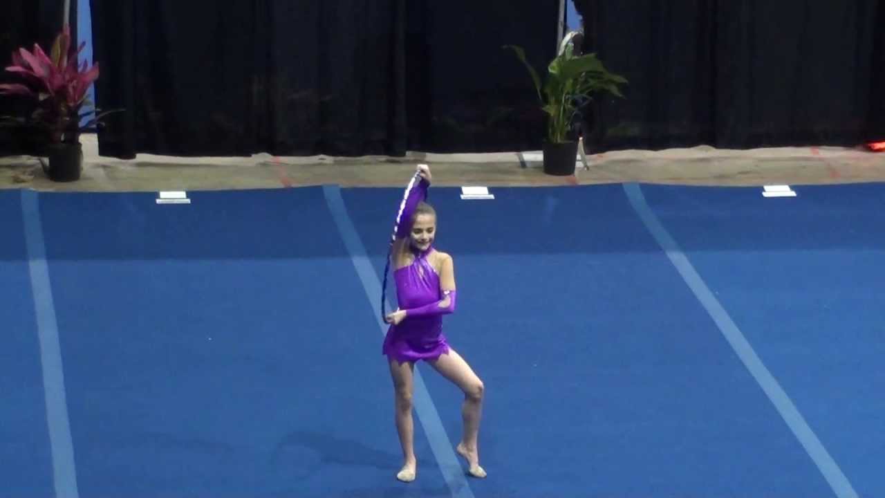 2013 Rhythmic Gymnastics - Level 5 (All Four Routines) - Jourdan Luke ...