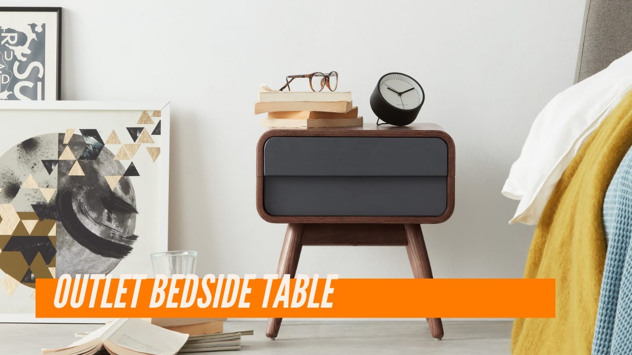 Outlet Bedside Table by Furniture Adda - YouTube