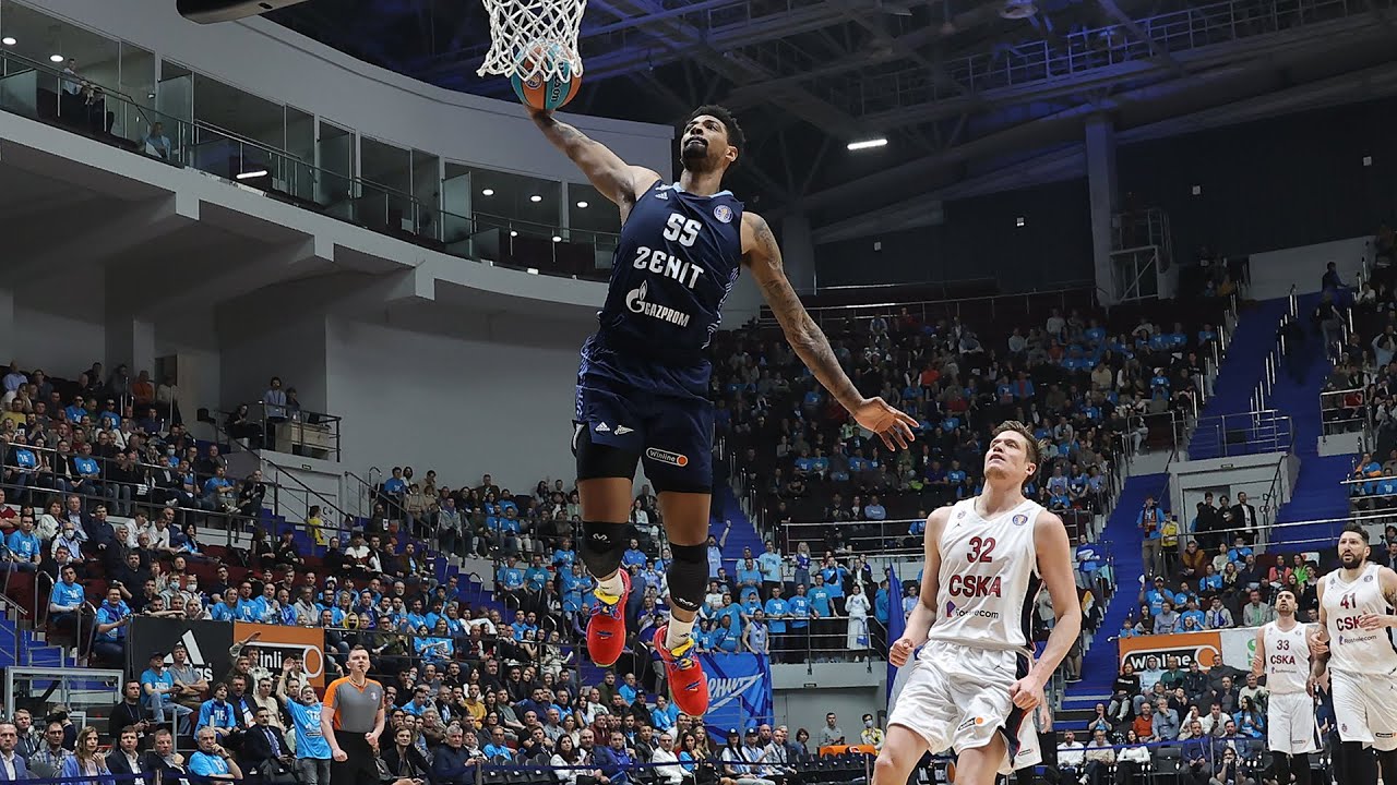 SLAM OF THE YEAR? Jordan Mickey Dunks in the Finals Game 6 vs CSKA ...