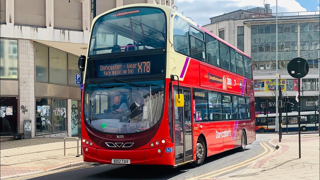 First Bus Doncaster Red Buses 36225 X First Leeds & Sheffield On X78 ...