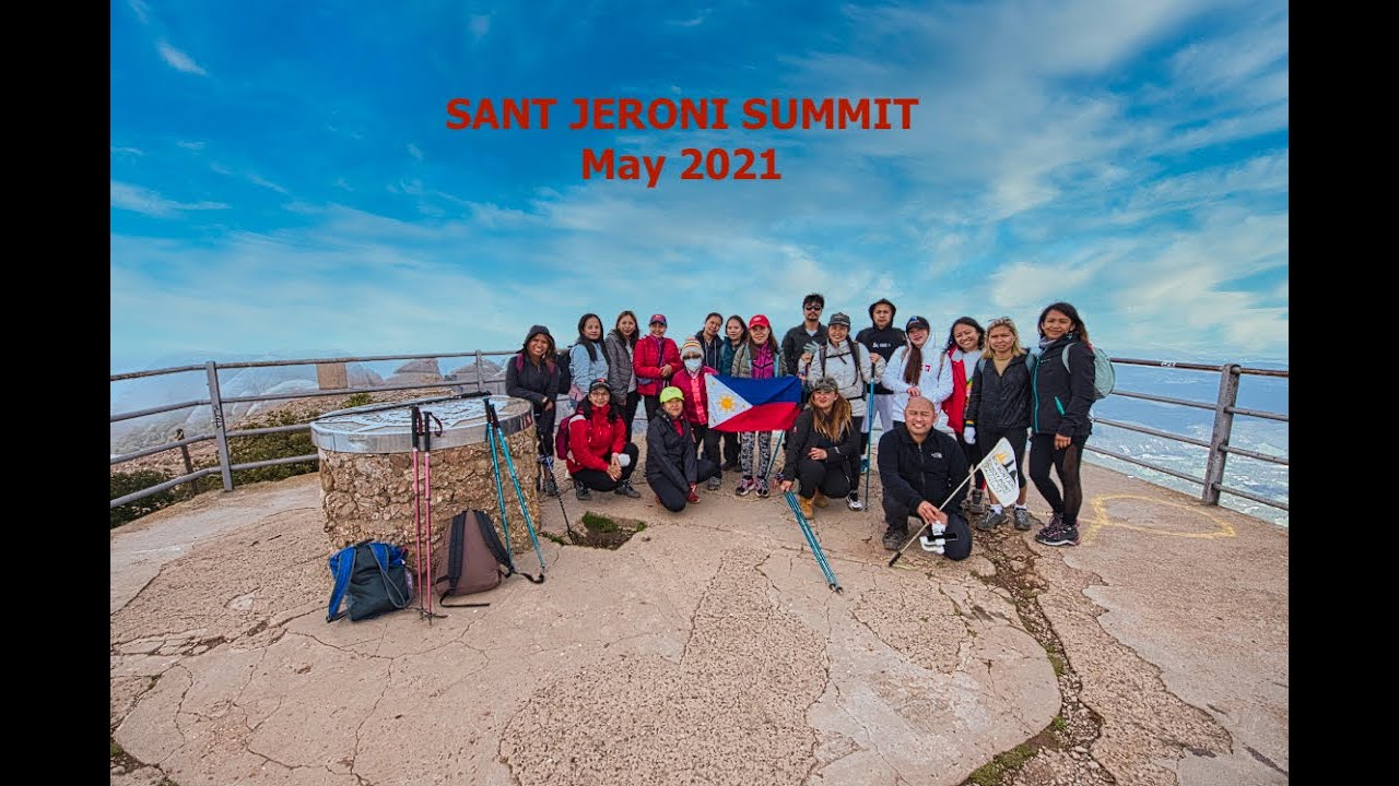 Sant Jeroni(Montserrat) Summit Hike May 2021. - YouTube