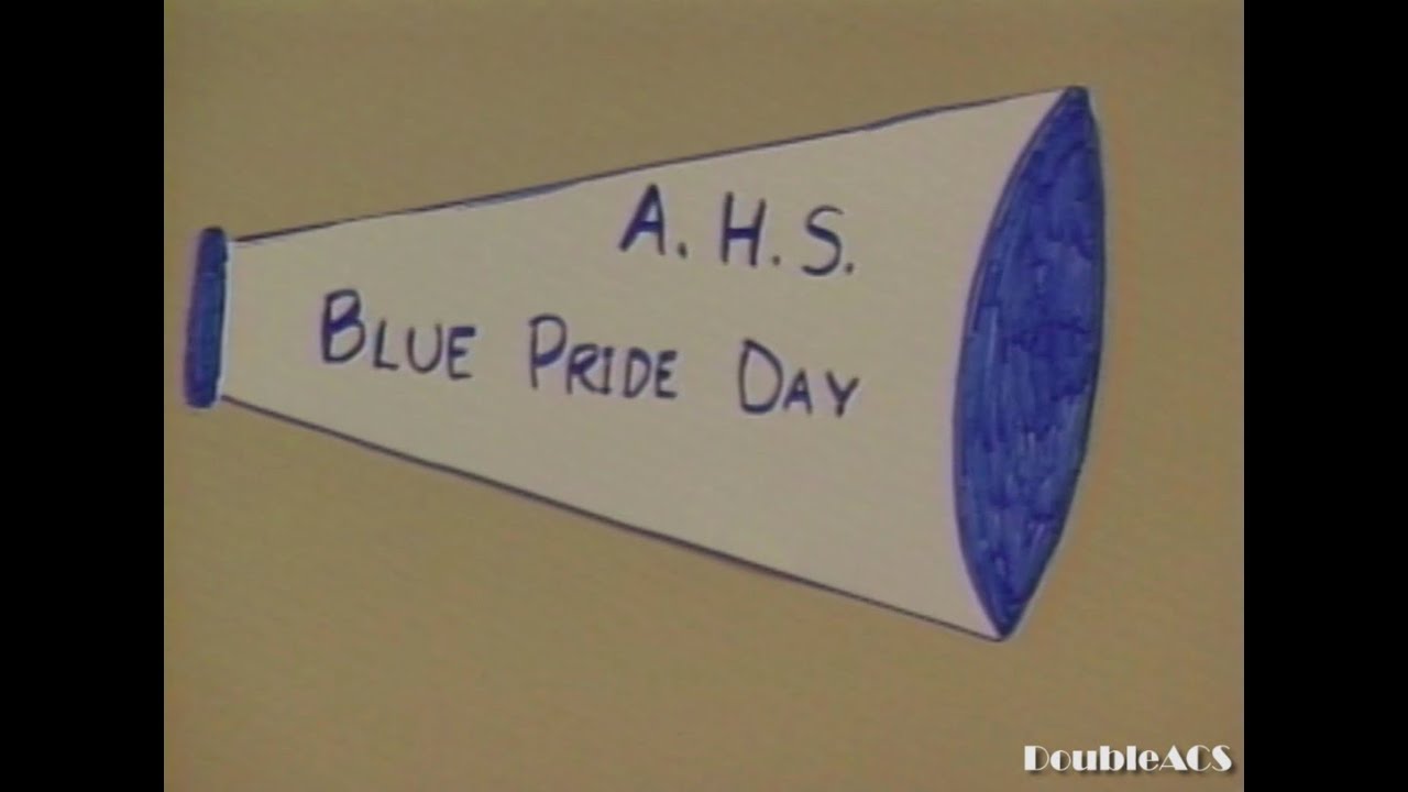 Throwback: Attleboro High School Blue Pride Day - YouTube