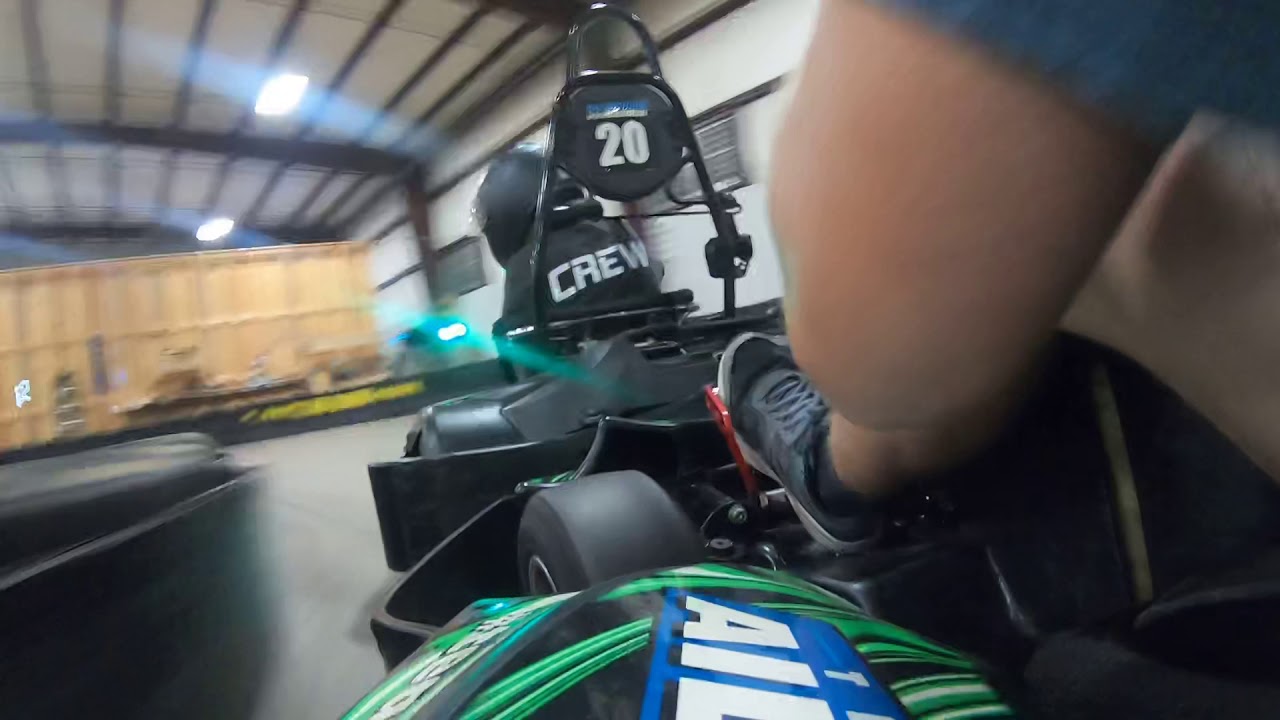 Cameron Races 45mph go kart | Bluegrass Karting & Events - YouTube