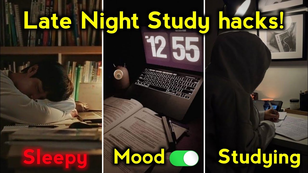 How To Study In Night & Late night study schedule - YouTube