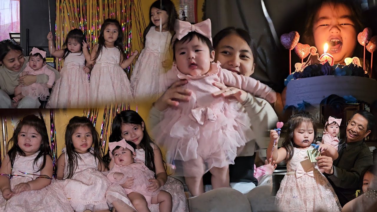 happy birthday rau angel muaj 2 xyoo lawm mommy daddy hlub koj os - YouTube