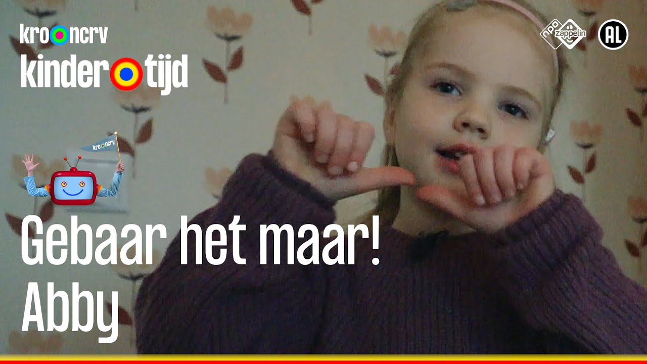Abby | Gebaar het maar! 🧏 | Kindertijd KRO-NCRV - YouTube