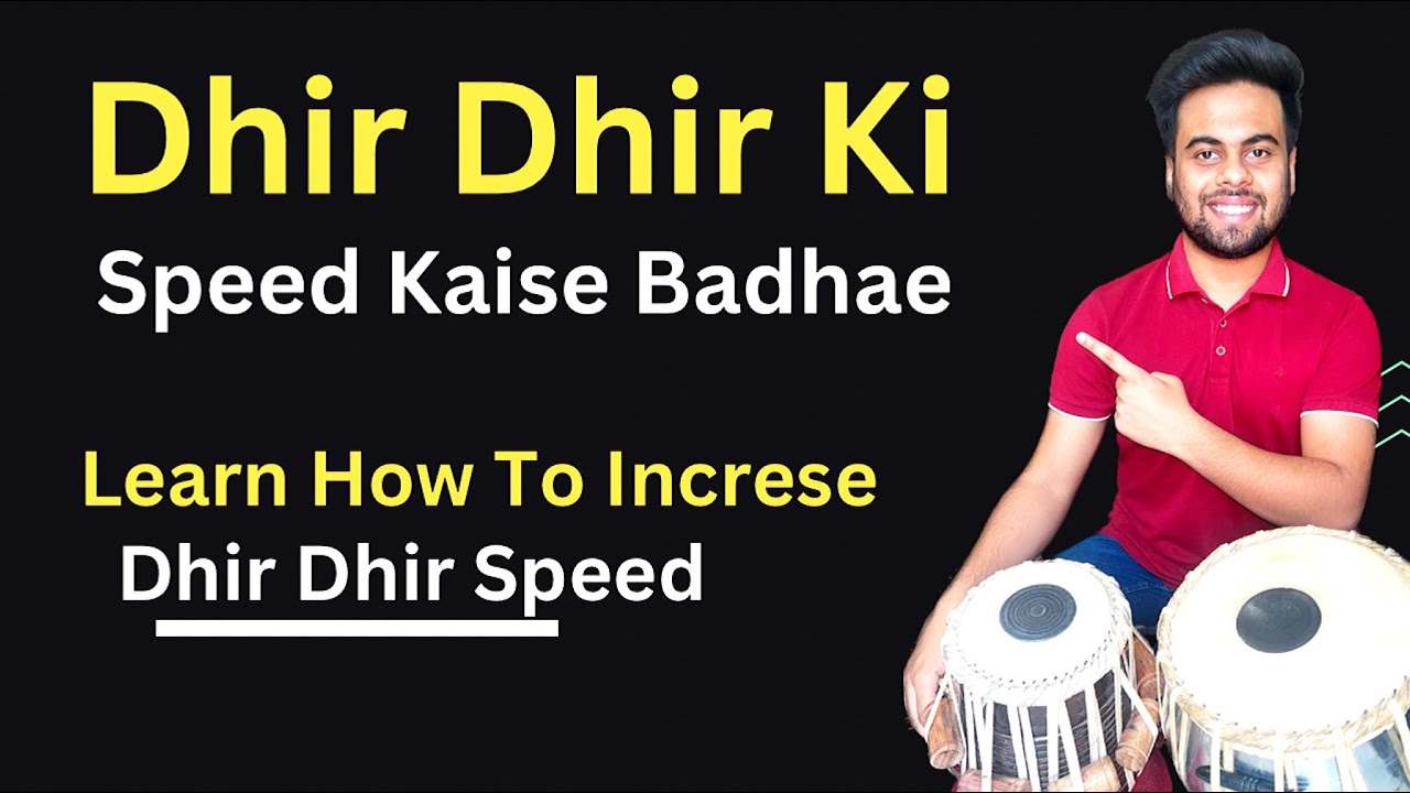 Learn How To Increase DHIR DHIR Speed | DHIR DHIR Ki Speed Ko Kaise ...