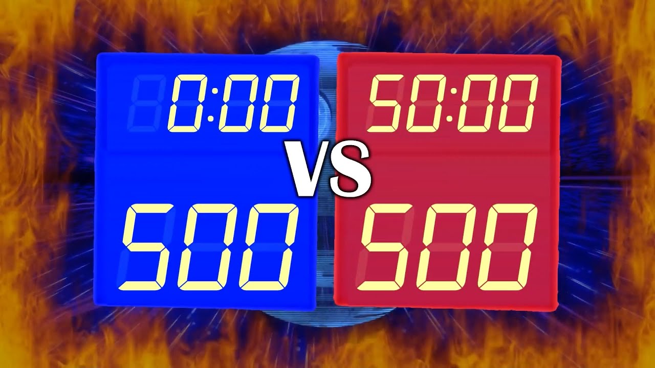 BCG 500 Seconds Stopwatch (Blue Red 500 - 500 and 50 Min Simu) Remix ...