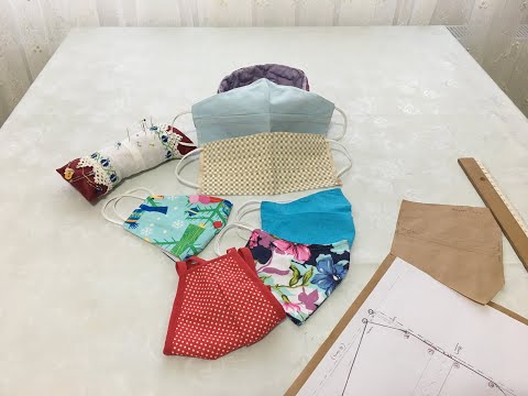 Evde Maske Nasıl Yapılır. Kendi Maskenizi Kendiniz Yapın | Make Your Own Mask.