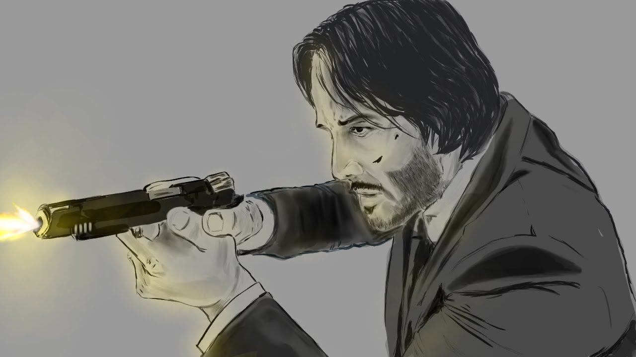 John Wick Animation - Flipaclip - 12FPS - YouTube