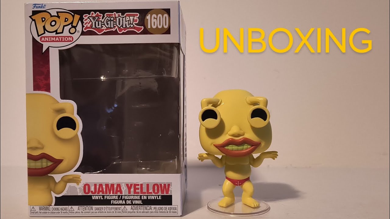 Funko Pop Animation #1600 Yu-Gi-Oh! Ojama Yellow Unboxing - YouTube