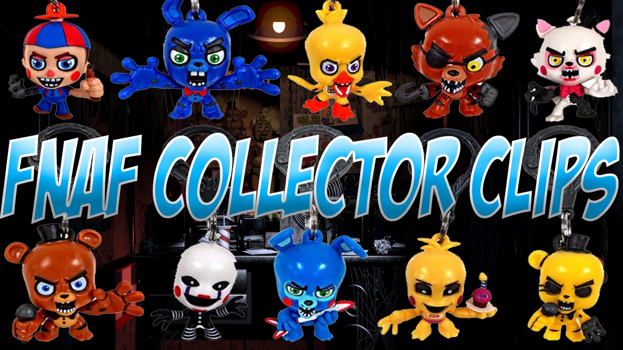All FNaF Collector Clips Unboxing! - YouTube