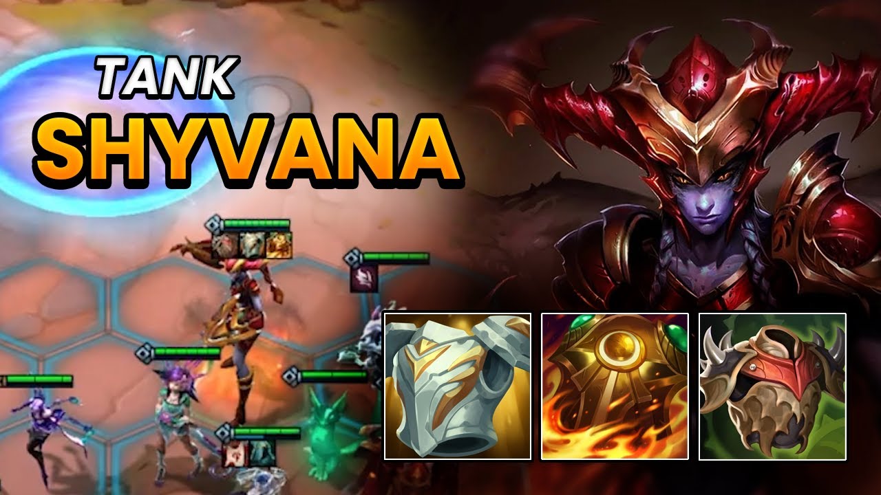 TANK Shyvana carries the entire team - 6 Shapeshifter | Teamfight ...