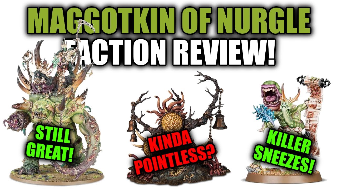 Maggotkin Of Nurgle FULL Faction Pack Review! │ Warhammer Age Of Sigmar ...