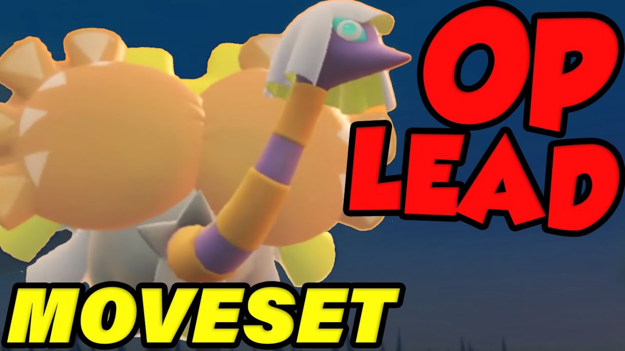THE MOST OP LEAD POKEMON?! Best Espathra Moveset For Pokemon Scarlet ...
