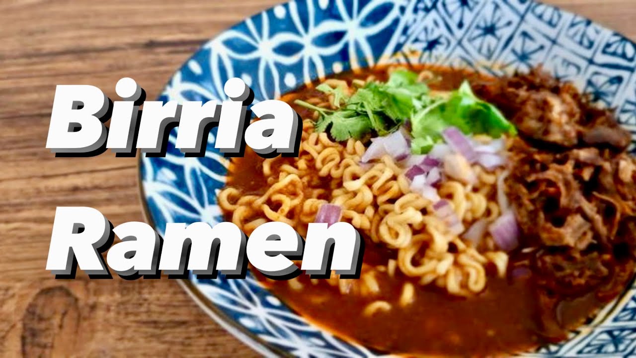 Homemade Birria Ramen | Instant Noodles with Rich Beef Consome - YouTube