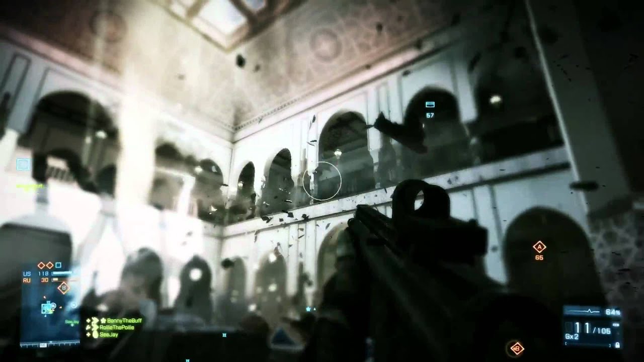 Battlefield 3 Close Quarters - Donya Fortress Gameplay Trailer - YouTube