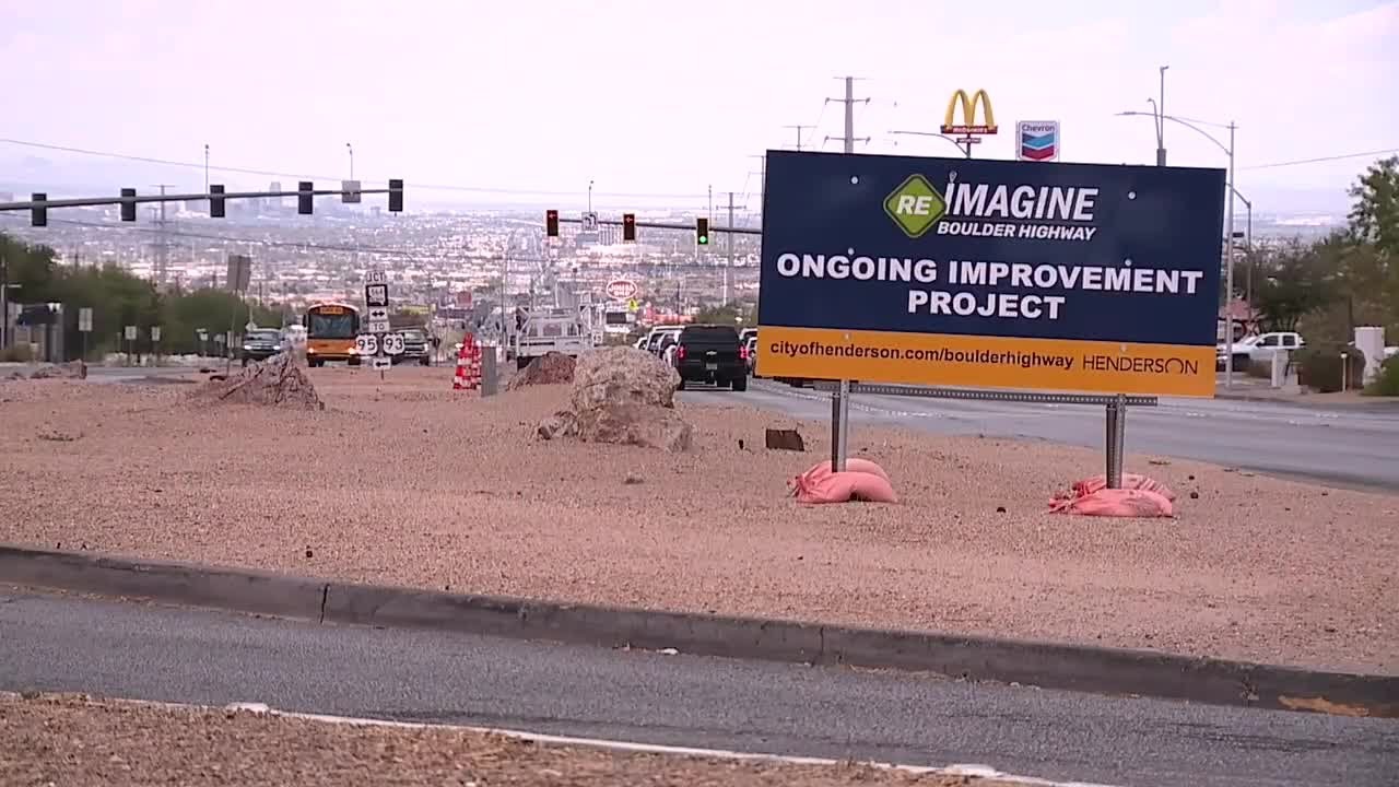 Henderson highway project doubles as water conservation effort - YouTube