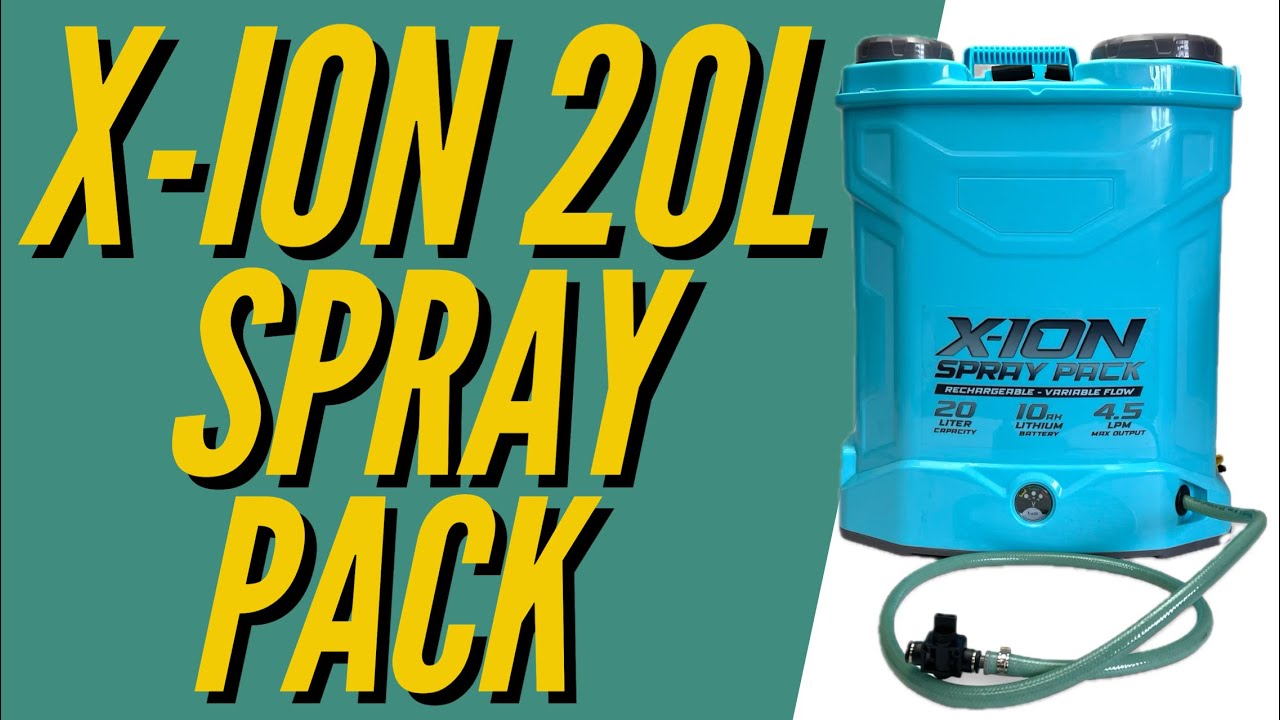 The NEW X-ION Spray Pack - YouTube