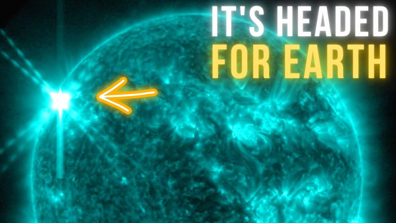 X-Class Solar Flare Causes Temporary Radio Blackouts on Earth - YouTube