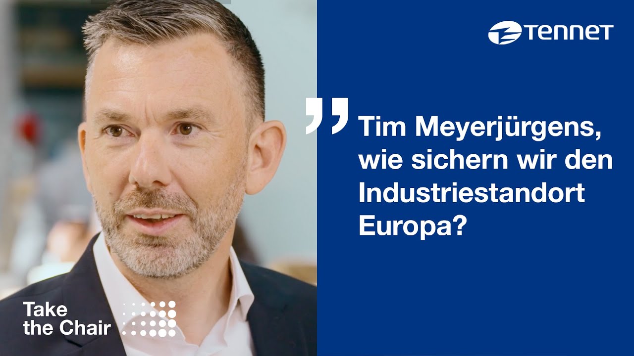 TenneT Take The Chair – #1: Wie sichern wir den Industriestandort ...
