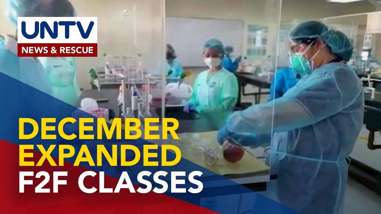 CHED eyes in-person classes for all degree programs in December - YouTube