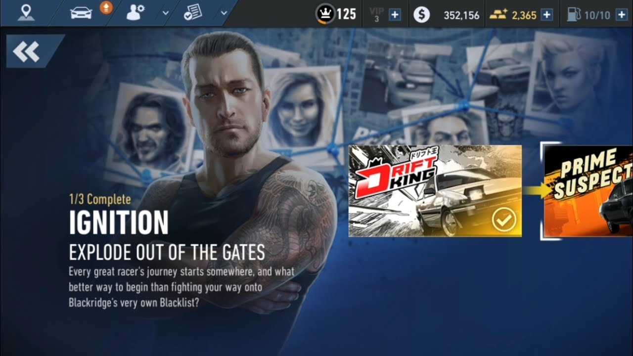 NFS NL SPECIAL VAULT EVENTS STORIES : IGNITION - DRIFT KING & PRIME SUSPECT - YouTube