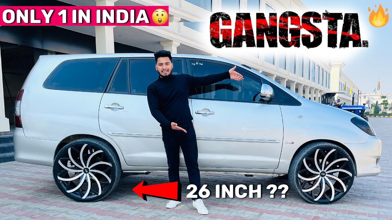 🔥😱 क्या Khatarnak बाना दी Old Toyota Innova 26 inch ?? Alloy Wheels ...