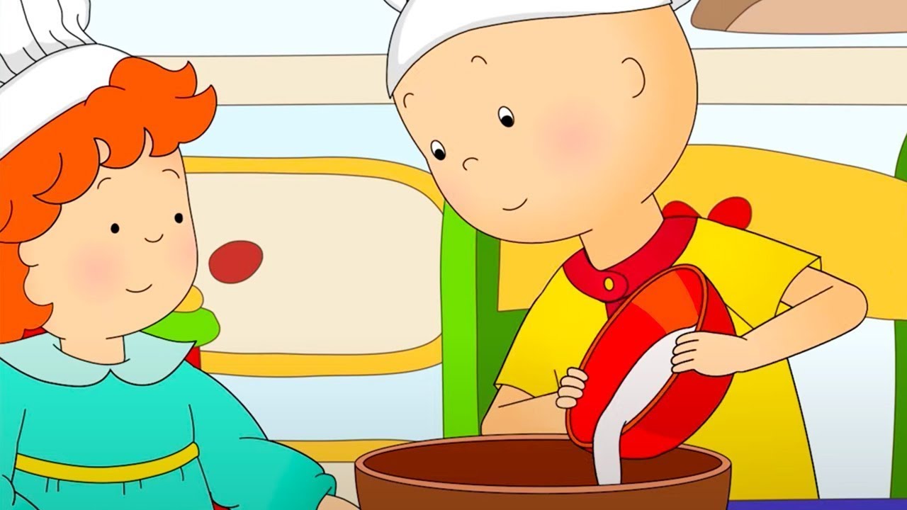 Caillou's Cooking | Caillou | Cartoons for Kids | WildBrain Kids - YouTube