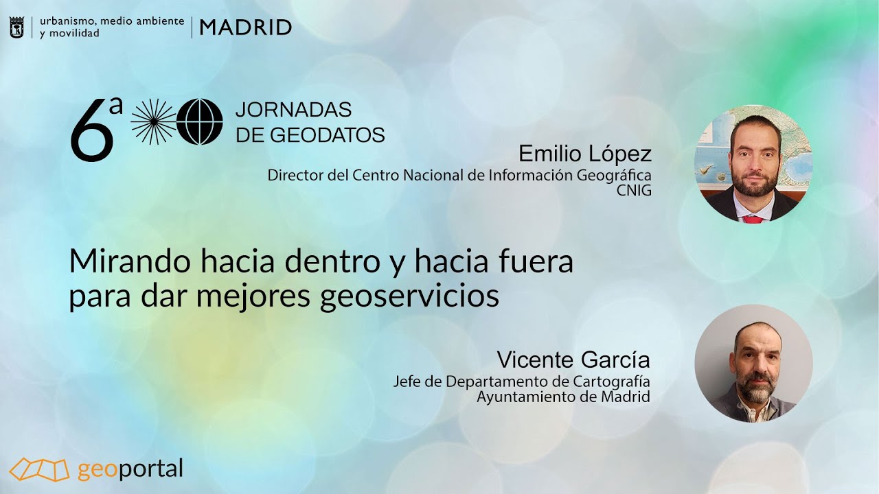 Mirando hacia dentro y hacia fuera para dar mejores geoservicios - YouTube