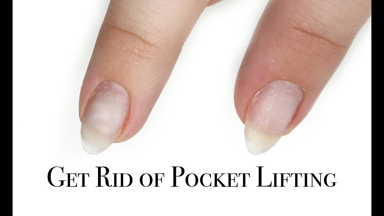 HOW TO GET RID OF POCKET LIFTING WITH HARD GEL - YouTube