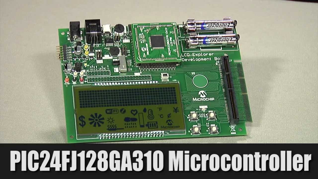 LCD Explorer Development Board from Microchip Technology - YouTube