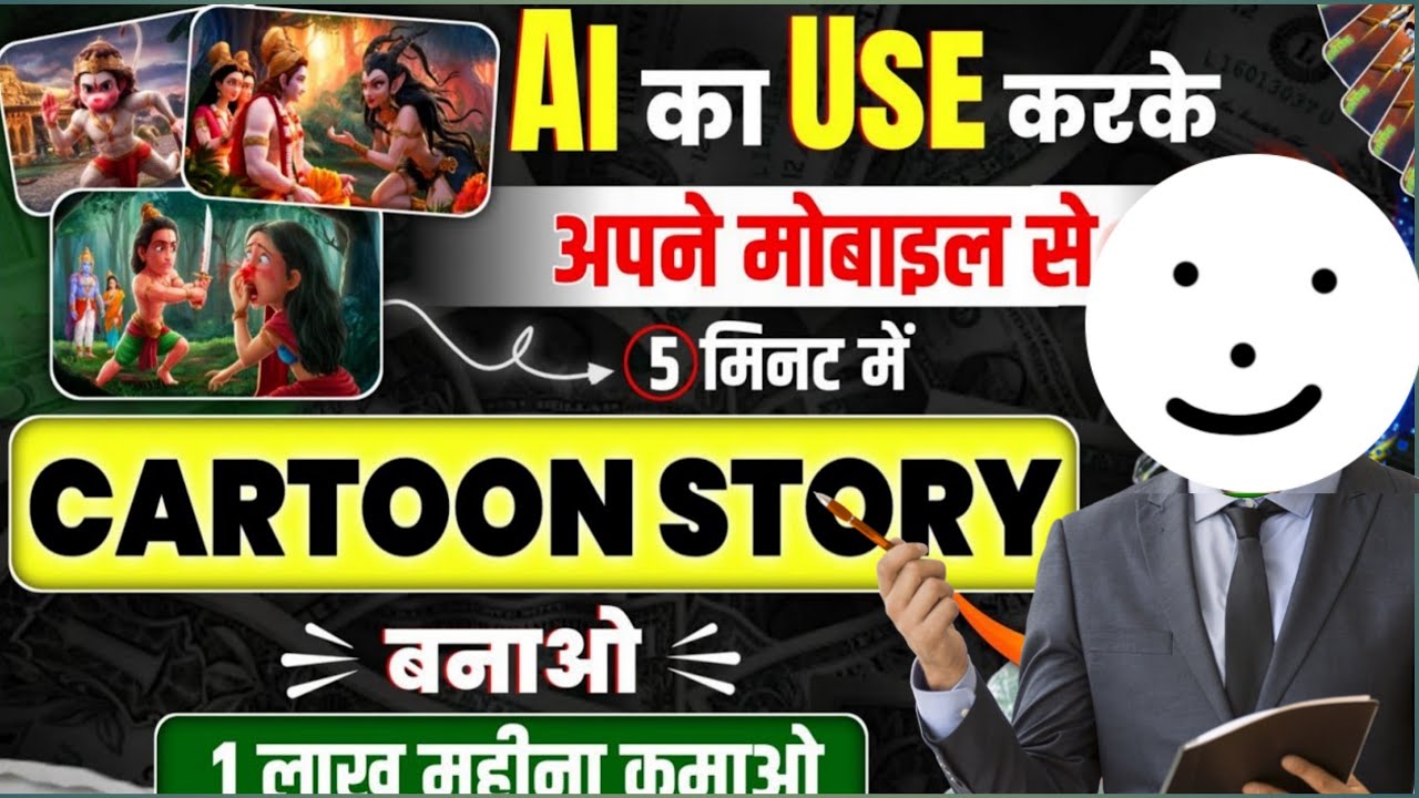 Animation Cartoon Video kaise banaye? How To Make Cartoon In Mobile 3d ...