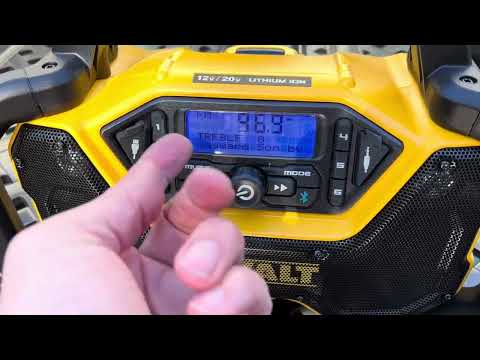 DEWALT 12V/20V MAX Portable Bluetooth Radio Review