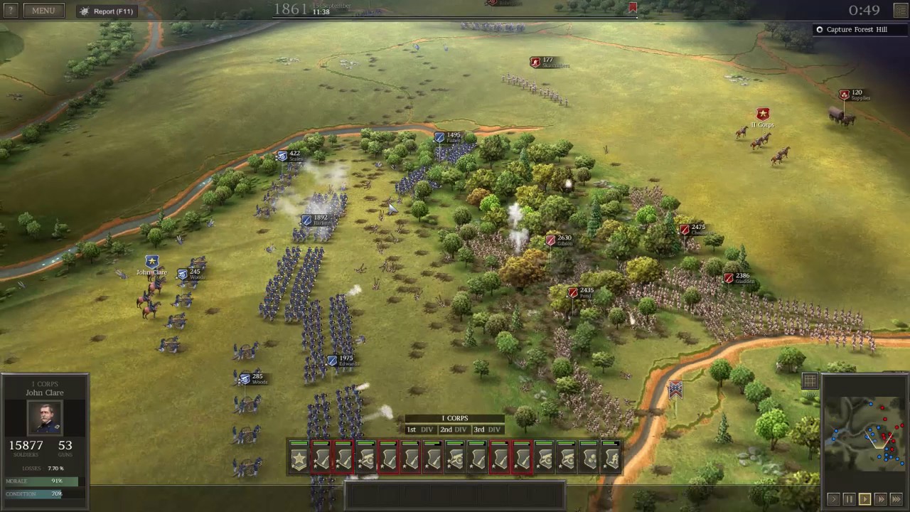 Ultimate General: Civil War - Union Campaign Part 4 - YouTube