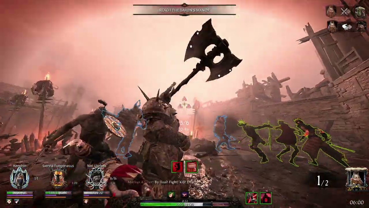 Vermintide 2 - Empire in Flames Legend (Slayer Dual Axes / Throwing ...