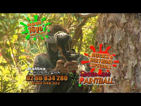 Ballina Adventure Park Skirmish Paintball TV Commercial 2010 - YouTube