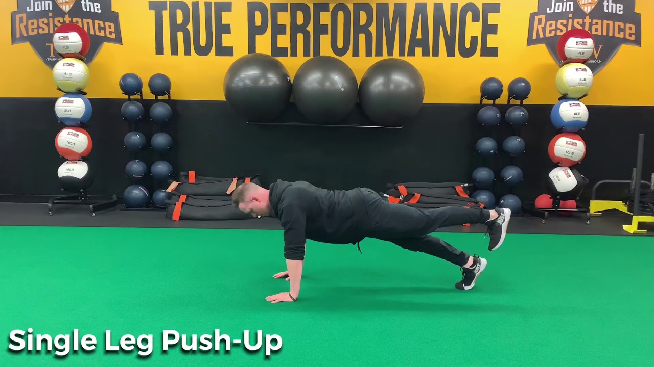Single Leg Push Up