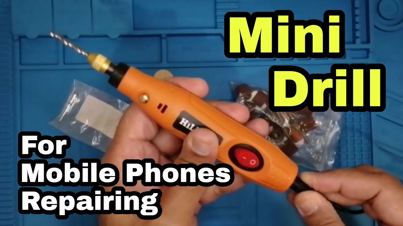 Mini Drill Machine For Mobile Phone Repairing - YouTube