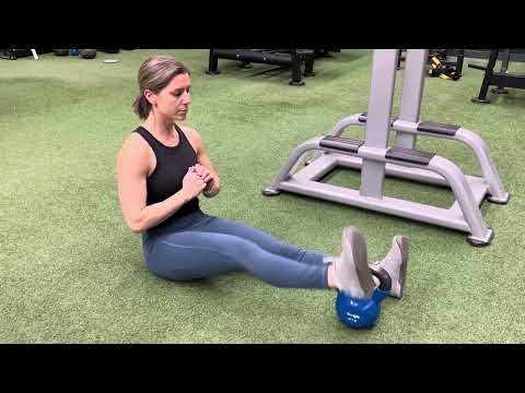 Seated Hip Flexor Lift - YouTube