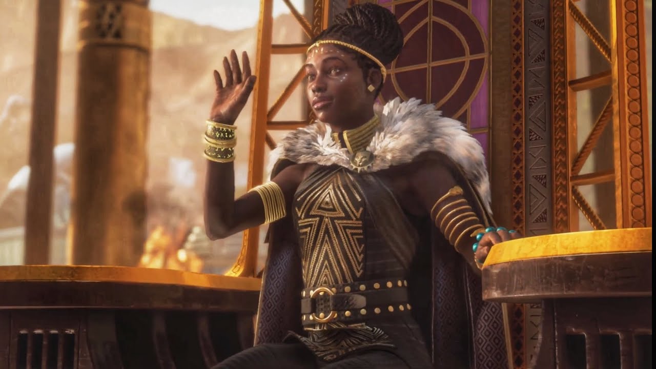 Shuri Becomes Queen of Wakanda - Marvel’s Avengers BLACK PANTHER WAR ...