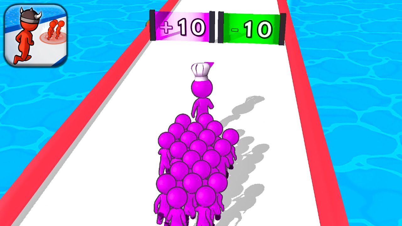 Crowd Battle 3D - Max Levels Game Mobile Update All Trailers iOS ...