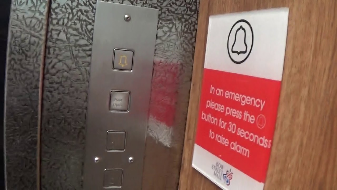 Adair Elevator At The Bow Street Mall Food Court (Going Down) - YouTube