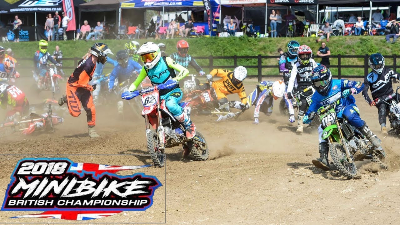 2018 Round 1 & 2 British Minibike Champs Mildenhall Pit-Bike-Motocross ...