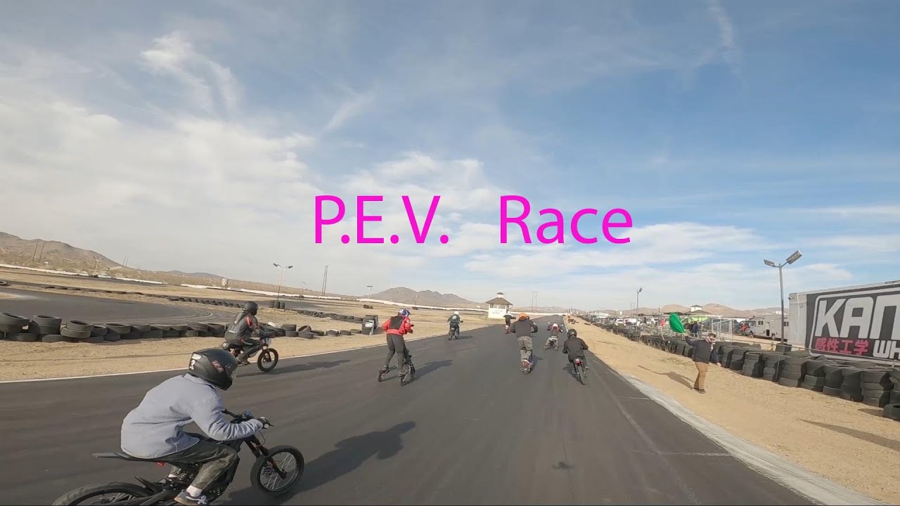 PEV Races at Apple Valley Speedway (with CRASHES!!!) - YouTube
